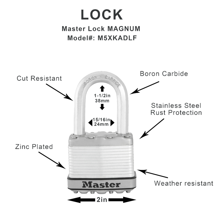 Recommended Lock - Porta-Stor
