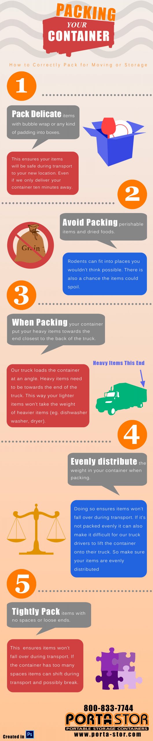 How to Pack Your Storage Container